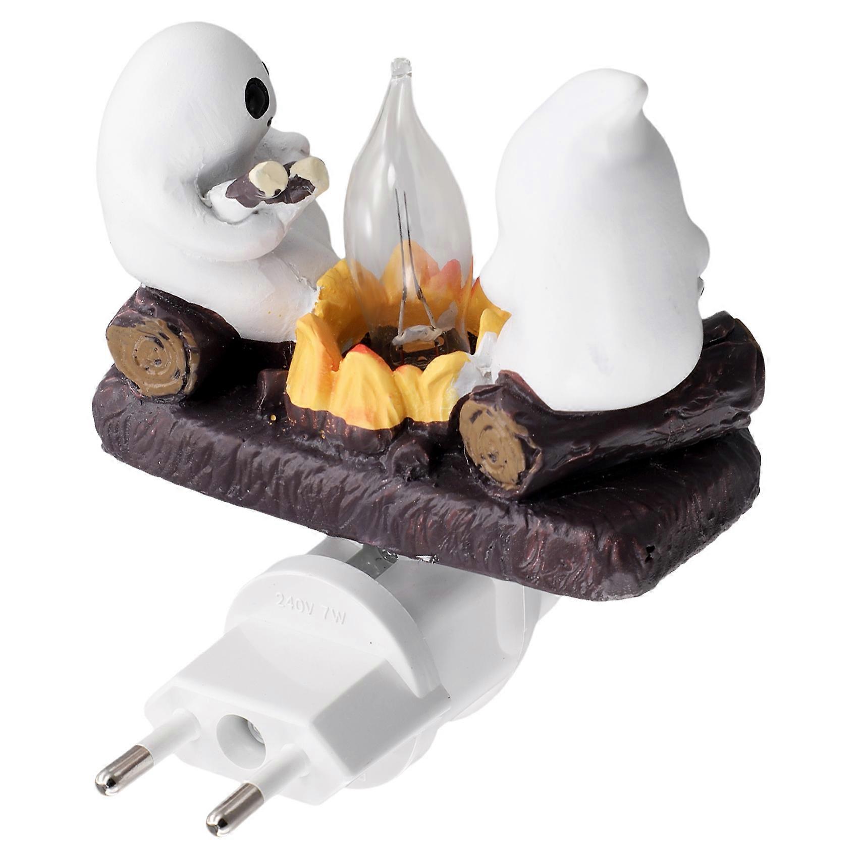 Ghost Campfire Flickering Night Light Ghosts Roasting Campfire S 'Mores ...