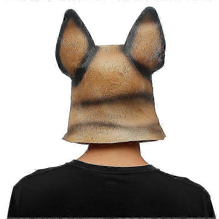 Dog Head Mask Halloween Party Dog Costume Masks Mask Super Bowl ...