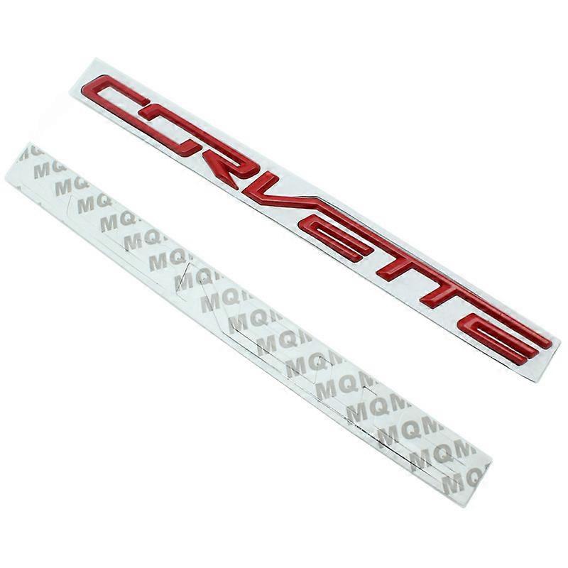 Car 3D Metal Decals Sticker For Chevrolet Corvette C3 C4 C5 C6 C7 C8 ...