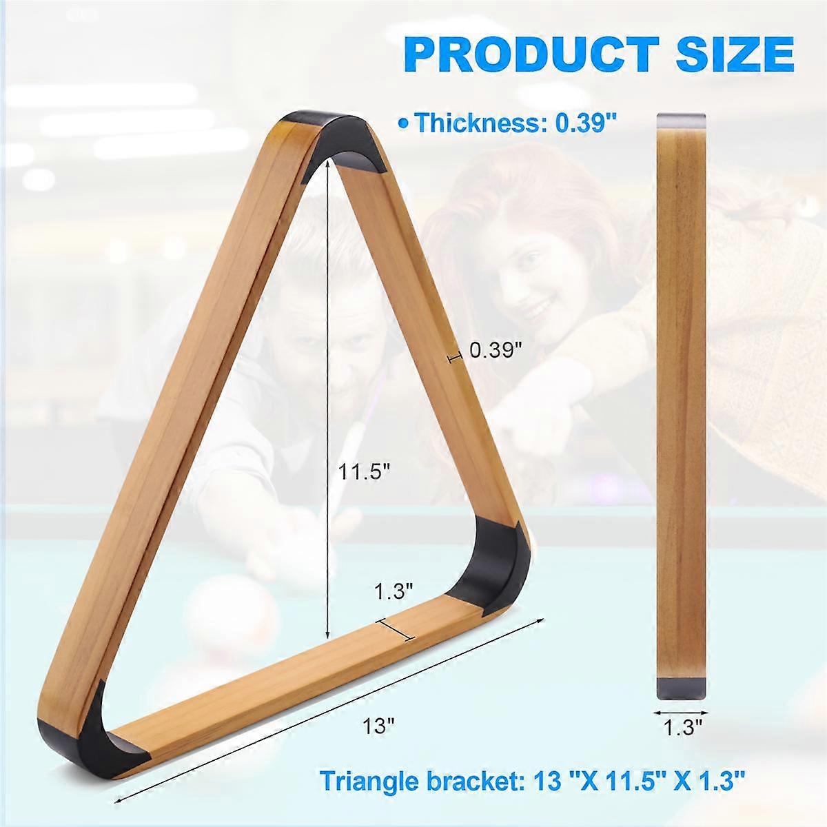 Billiard Triangle Rack Holder For Pool Balls Billiard Tripod Pool Cue ...