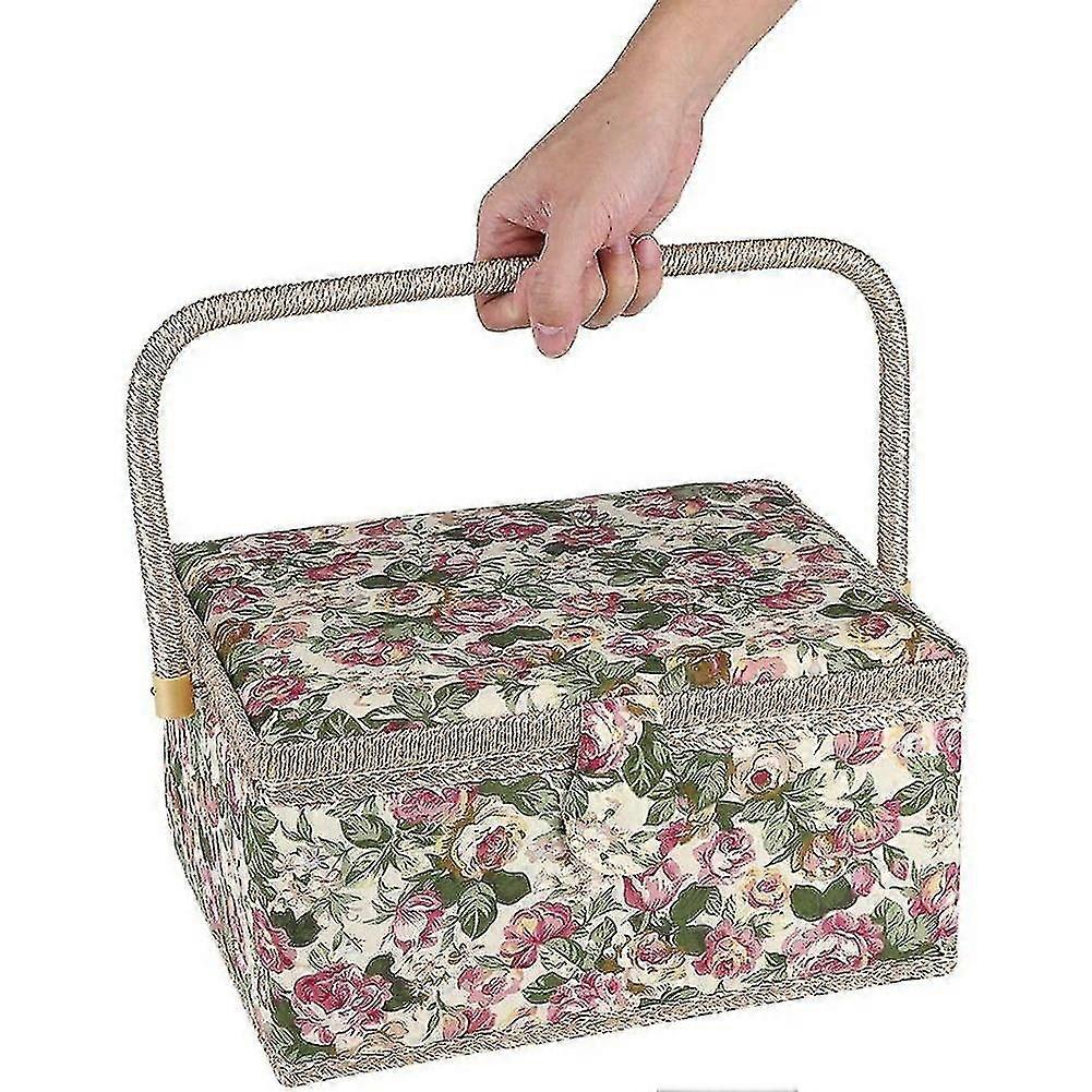 Extra Large Sewing Basket,vintage Sewing Basket,for Needles, Thread ...