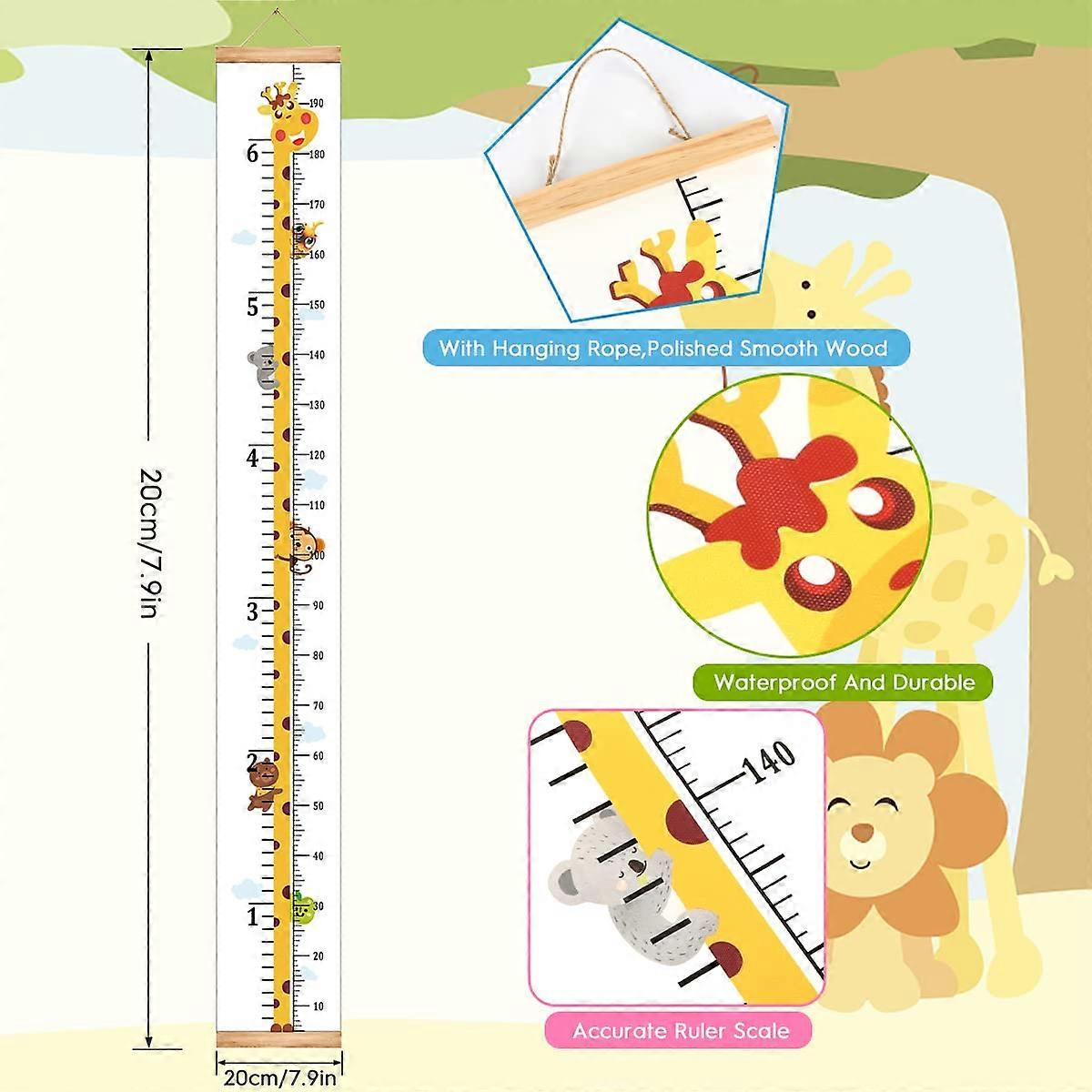 Growth Chart for Kids,Baby Height Growth Chart for Wall,Chart Hanging ...