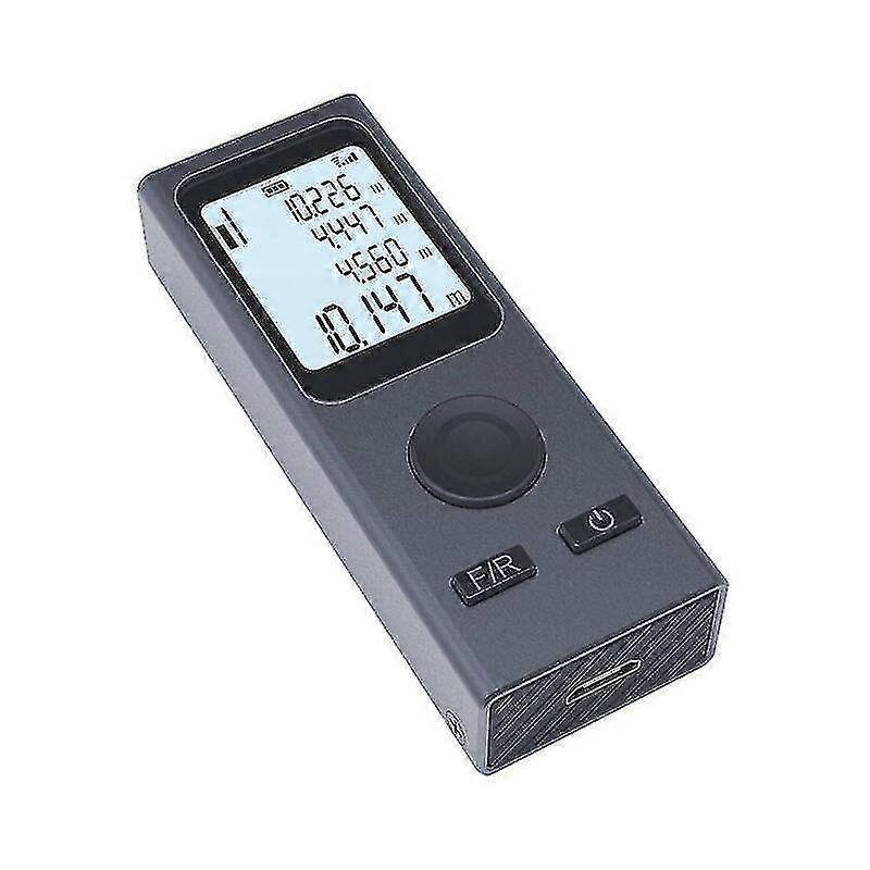 Intelligent 30m Laser Distance Meter Mini Usb Rechargeable Digital ...