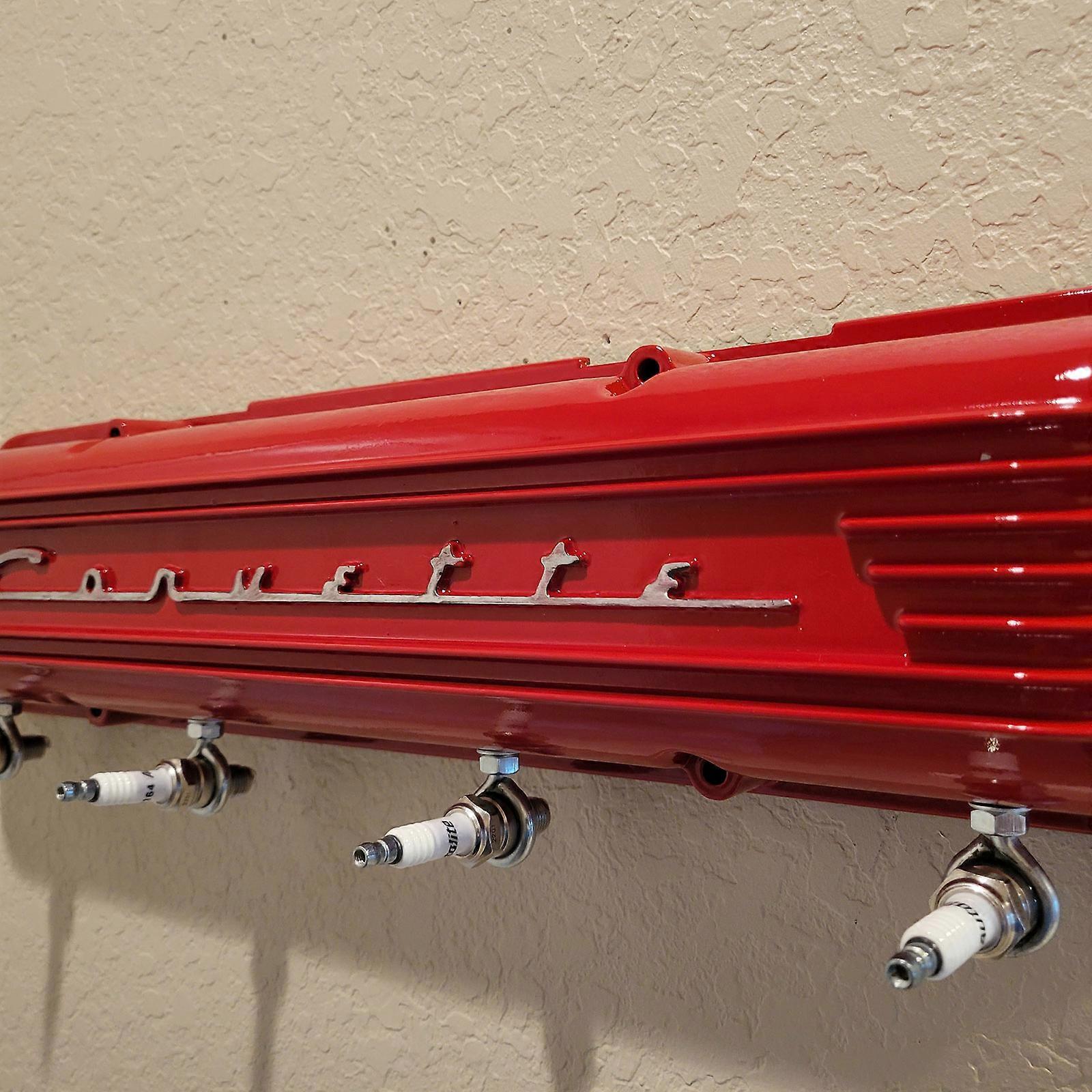 New Vintage Corvette Script Valve Cover Rack | Fruugo UK