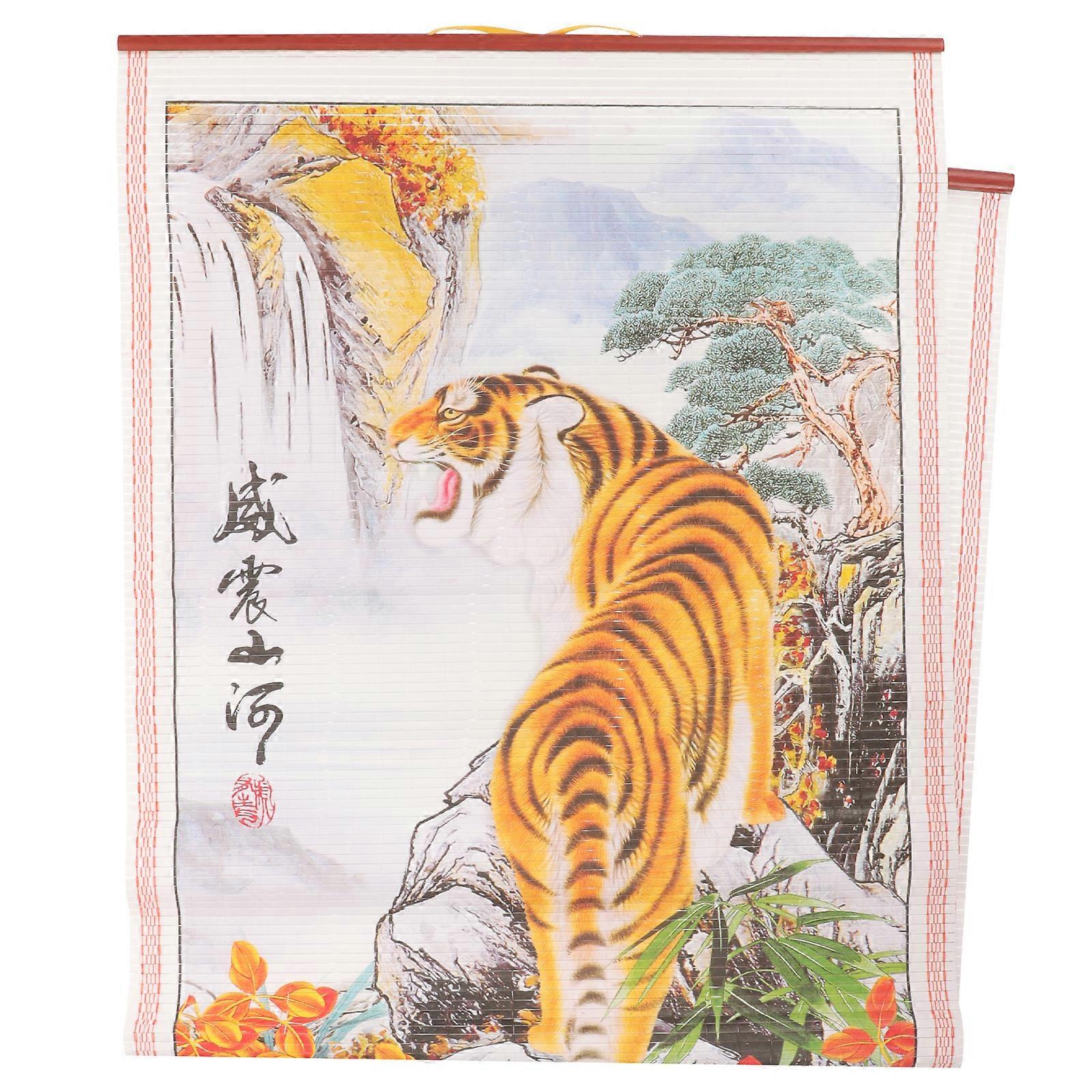 Decorative Hanging Calendar Year of Dragon Wall Calendar 2024 Lunar ...