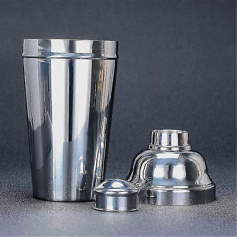 1.8L Big Stainless Steel Cocktail Boston Bar Shaker: 3 Piece Set ...