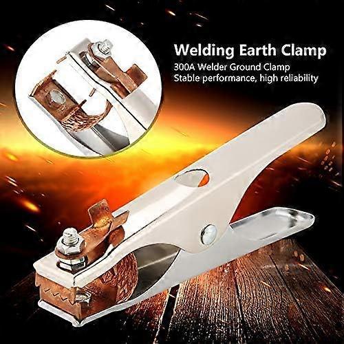 Earth Clamp Galvanic Grounding Clamp Heavy Welding Terminals 300A Earth ...
