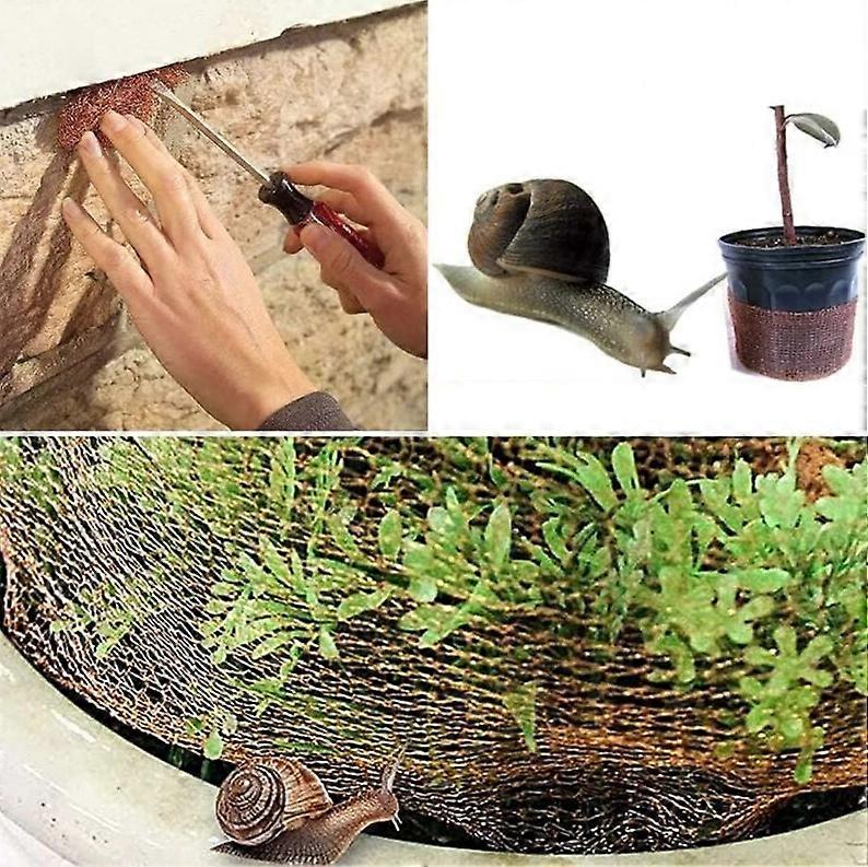 Copper mesh, copper net against slugs, snails, mice, birds and ...