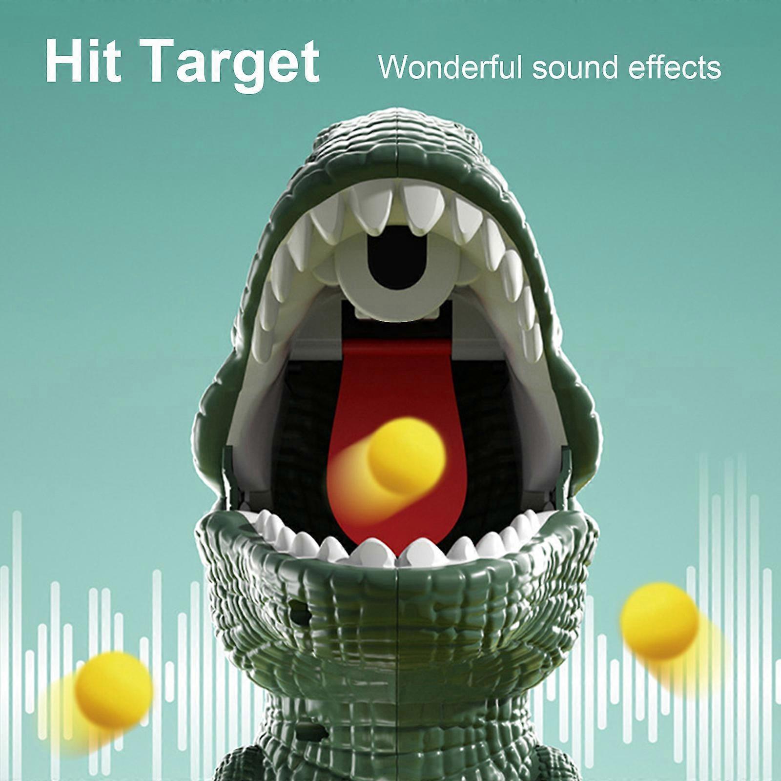 New Hot Dinosaur Shooting Toys for Child, Movable Target Shooting Game ...