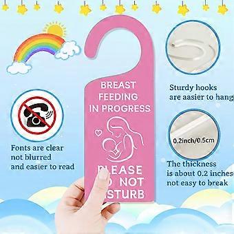 2Pack Breastfeeding in Progress Pumping in Progress Do Not Disturb Door ...