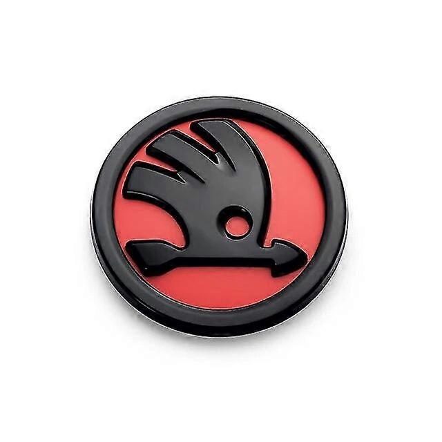 8/9/10cm Skoda Logo Emblem Car Front Hood Badge Rear Trunk Sticker for ...