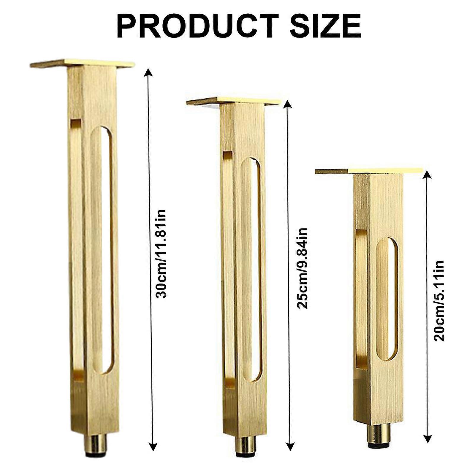 20/25/30cm Furniture Legs Heavy Duty Leg Extension Adjustable Cabinet ...