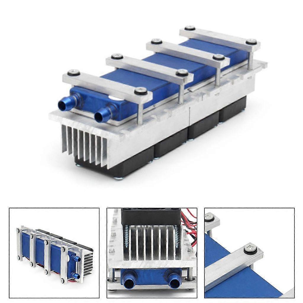 12V 288W Semiconductor Thermoelectric Cooler Peltier Electronic Cooling Radiator Air Conditioner ...