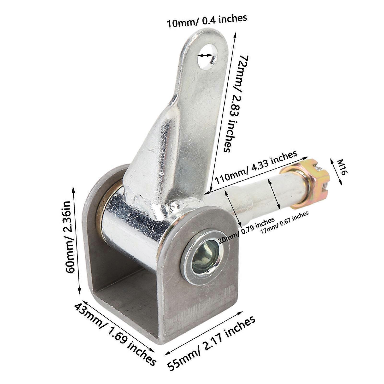 16mm M16 Front Wheel Steering Spindle Bolt Flange Hub Assembly Durable ...