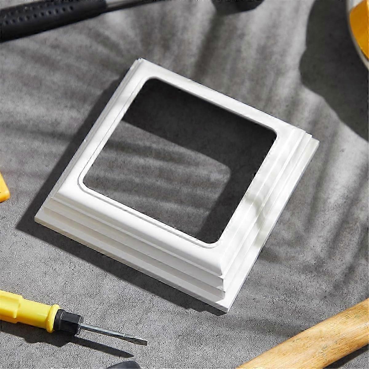 4x4inch Vinyl Post Skirt Post Base Cover Column Wraps for Porch Deck ...