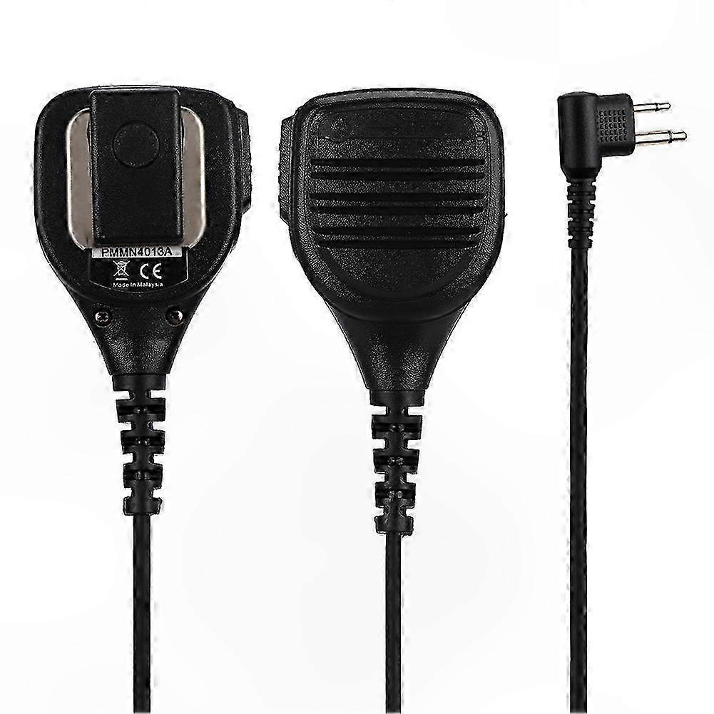 Two-Way Radio Accessory Handheld Microphone with Push-to-Talk Button ...