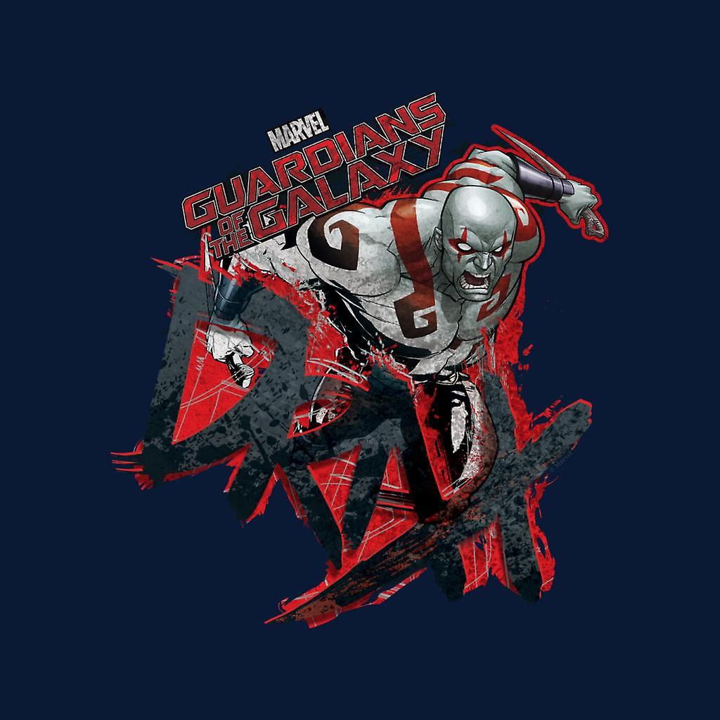 Marvel Guardians Of The Galaxy Cartoon Drax Logo Men-apos;s Sweatshirt ...