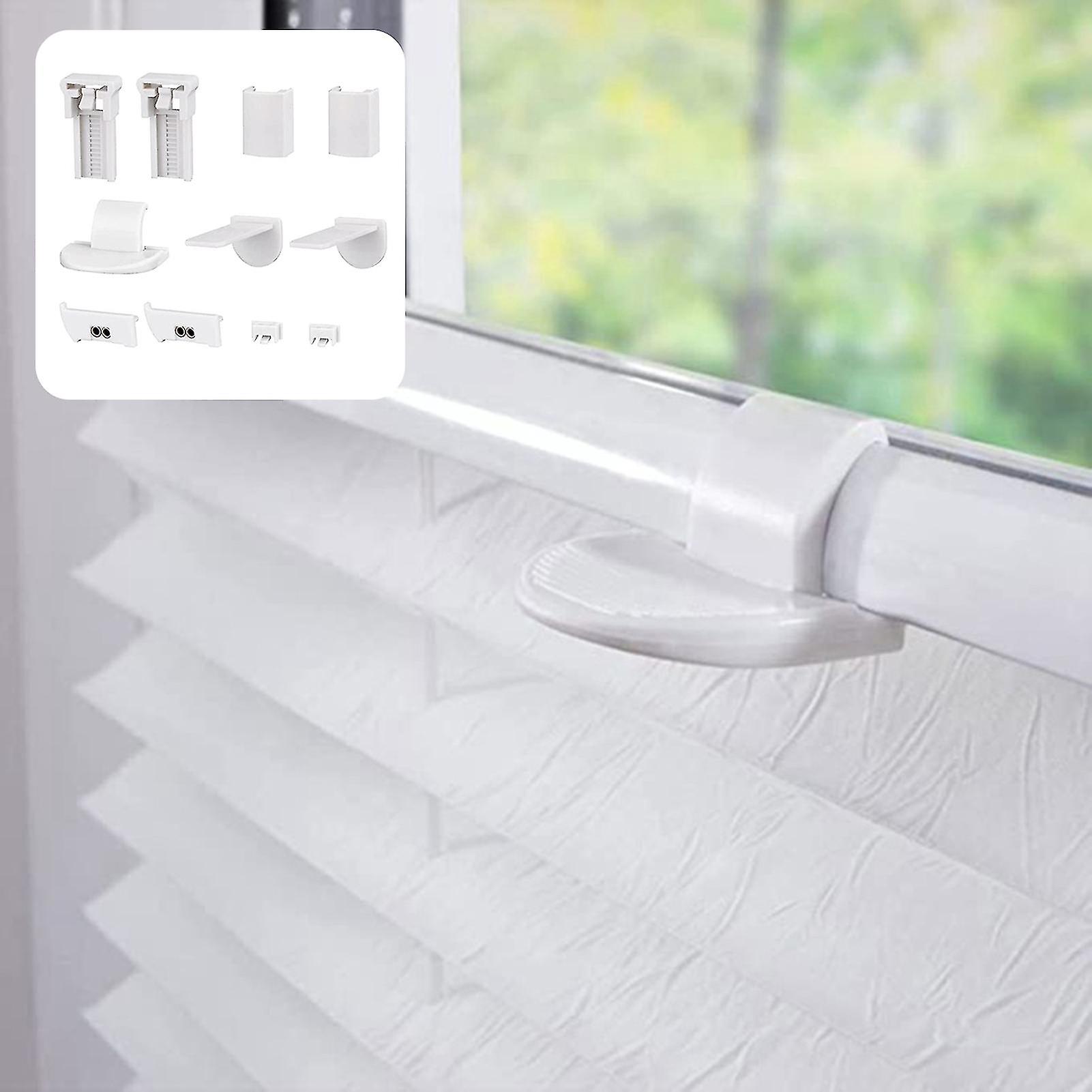 2 Sets 20mm Pleated Blind Replacement Parts Set Clamp Support ...