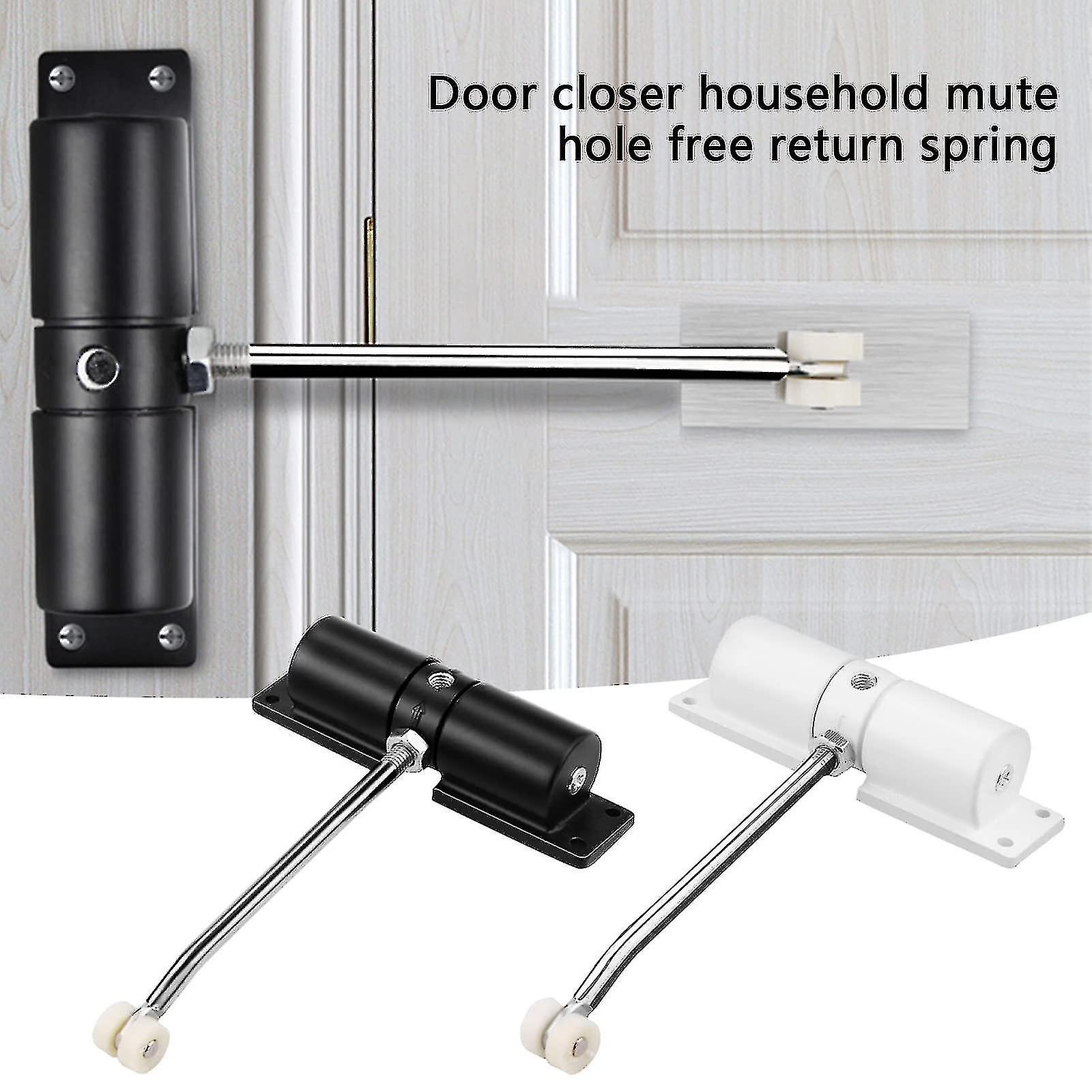 Automatic Spring Door Closer Adjustable Door Spring Closer | Fruugo UK