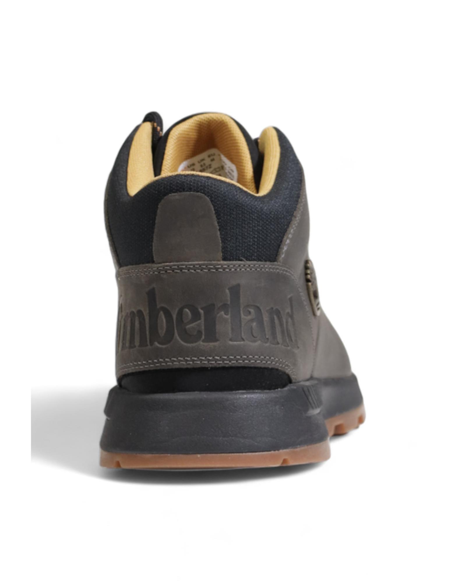 Timberland Grey Plain Sneakers with Rubber Sole and Laces | Fruugo UK