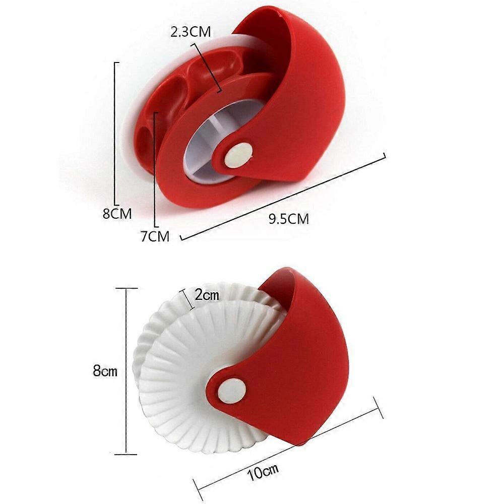 Pastry Wheel Decorator and Cutter Beautiful Pie Crust, Plastic Pastry ...