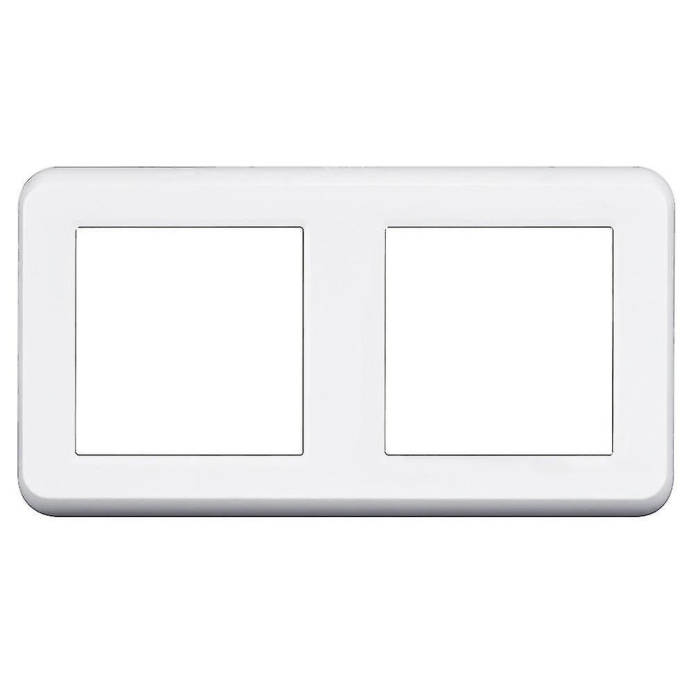 Power outlets sockets 2 frame blank panel without installing iron plate ...