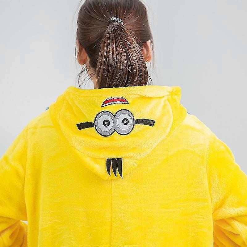 Minions Onesie Unisex Adults Cosplay Costume Animal Pajama Kigurumi ...