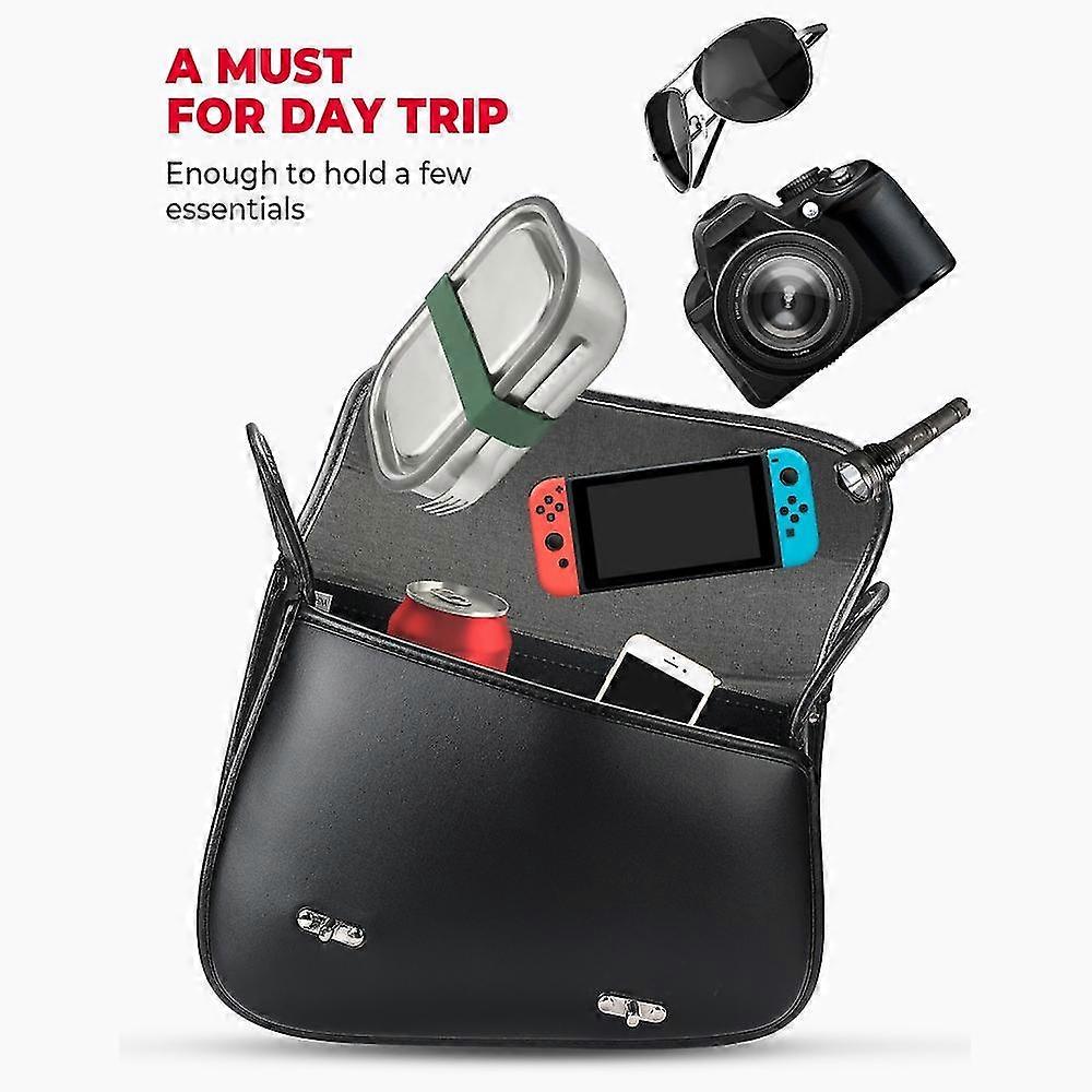 Motorcycle Swingarm Bag Synthetic Leather Side Tool Bags Universal ...