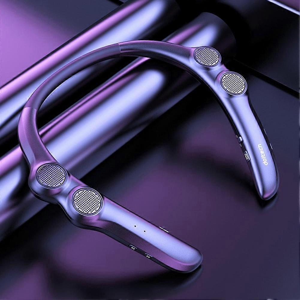 Wearable Bluetooth-compatible Speaker Hanging Neck Wireless Sound Box 4 ...