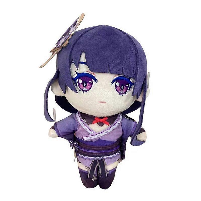 Genshin Impact Beelzebul Raiden Shogun Plush Toy Stuffed Figure Soft ...