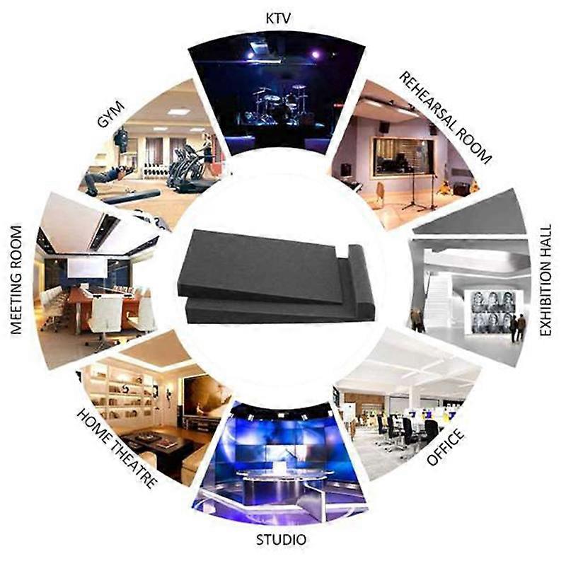 Speaker Pads, Isolation Pads,High Density Studio Monitor Foam, Studio ...
