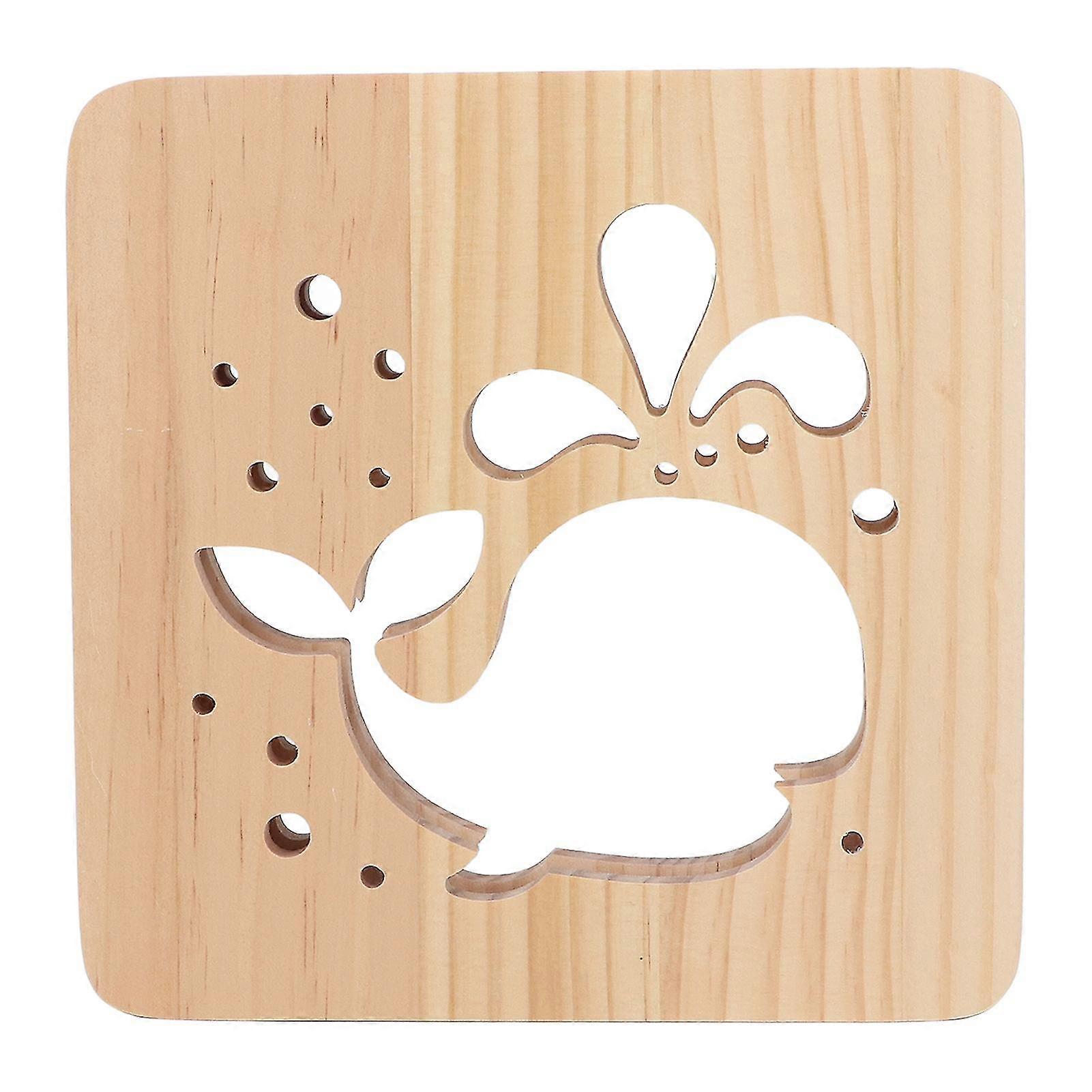 3D LED Night Light Cute Whale Pattern for Home Office Bedroom | Fruugo UK
