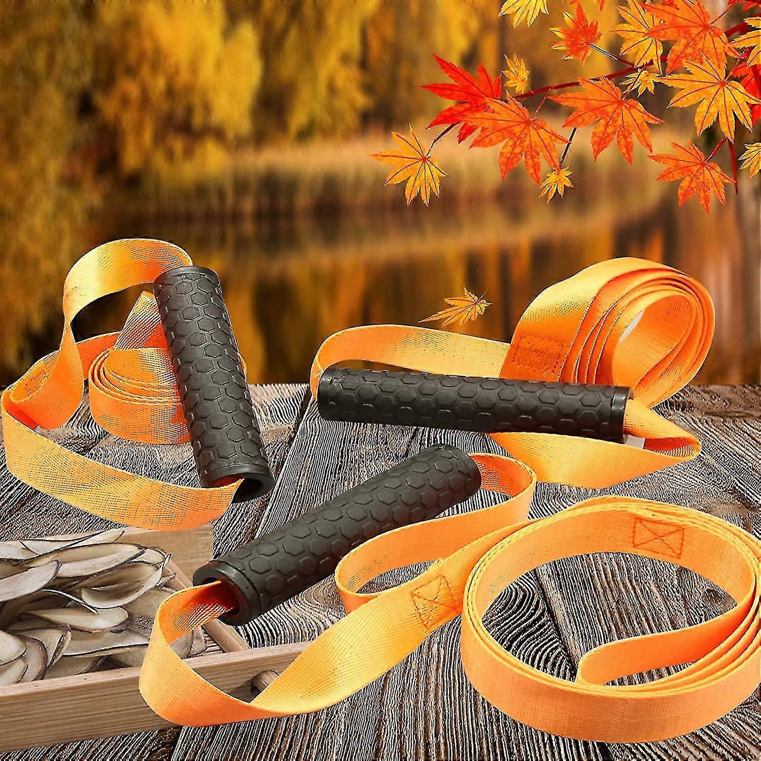 3pcs Deer Drag Rope With Non-slip Handle, Heavy Duty Deer Drag Strap ...