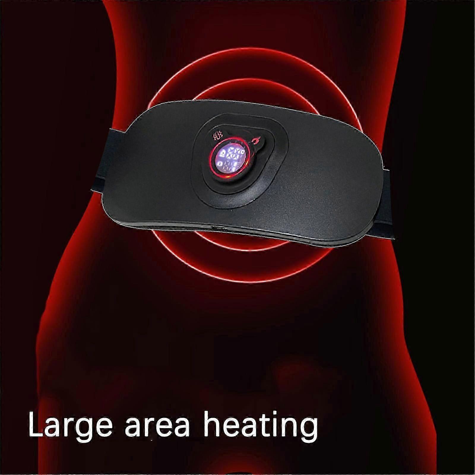 Warm Belt Vibration Heating Massage Instrument Intelligent Hot Compress ...