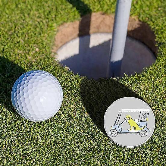 Magnetic Golf Ball Marker Clips Metal Golf Ball Markers Hat Clip ...
