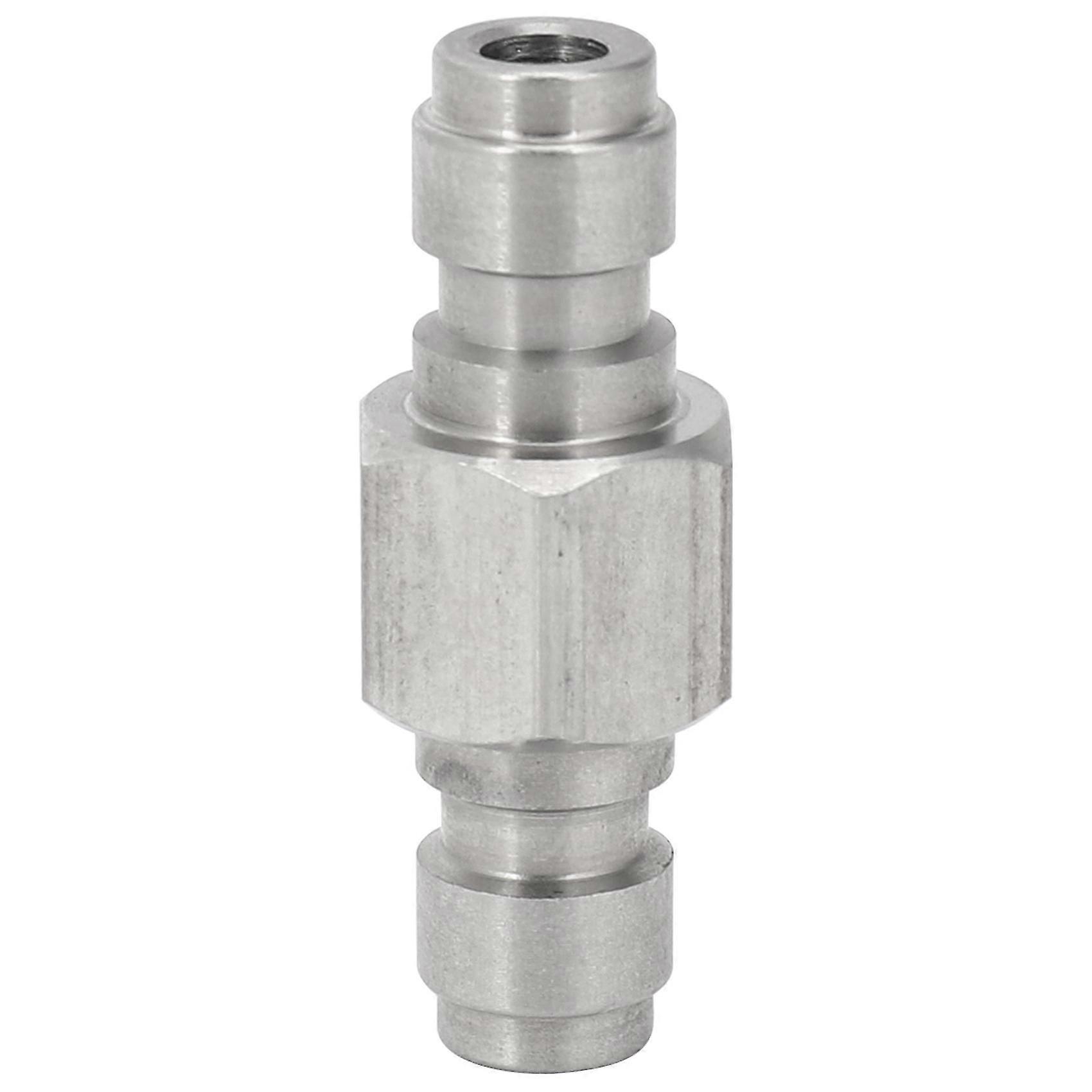 Air Pcp Both End Male Quick Disconnect Adaptor Stainless Steel Double ...