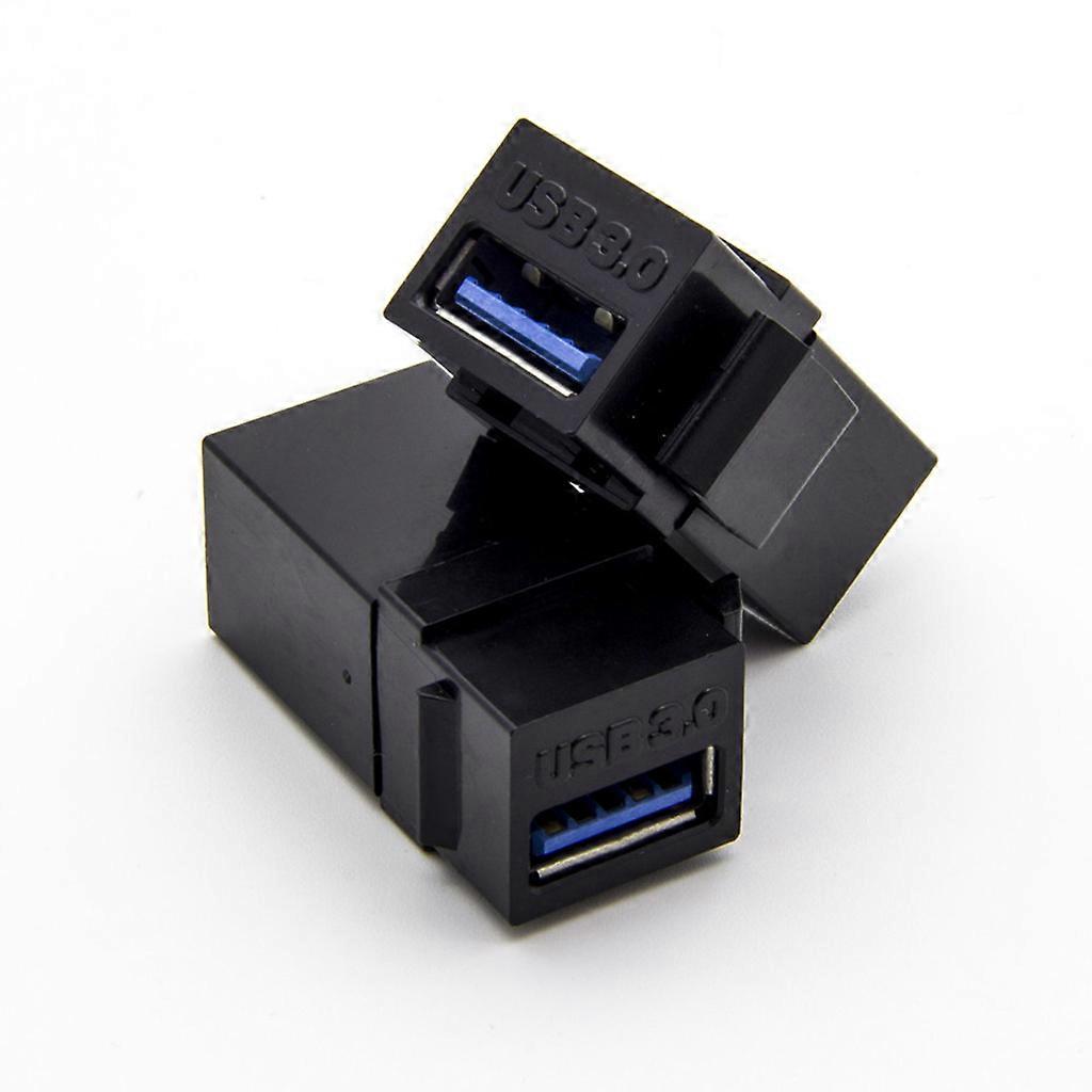 USB 3.0 Jack Keystone Insert Snap-in Socket Connector Adapter Port ...
