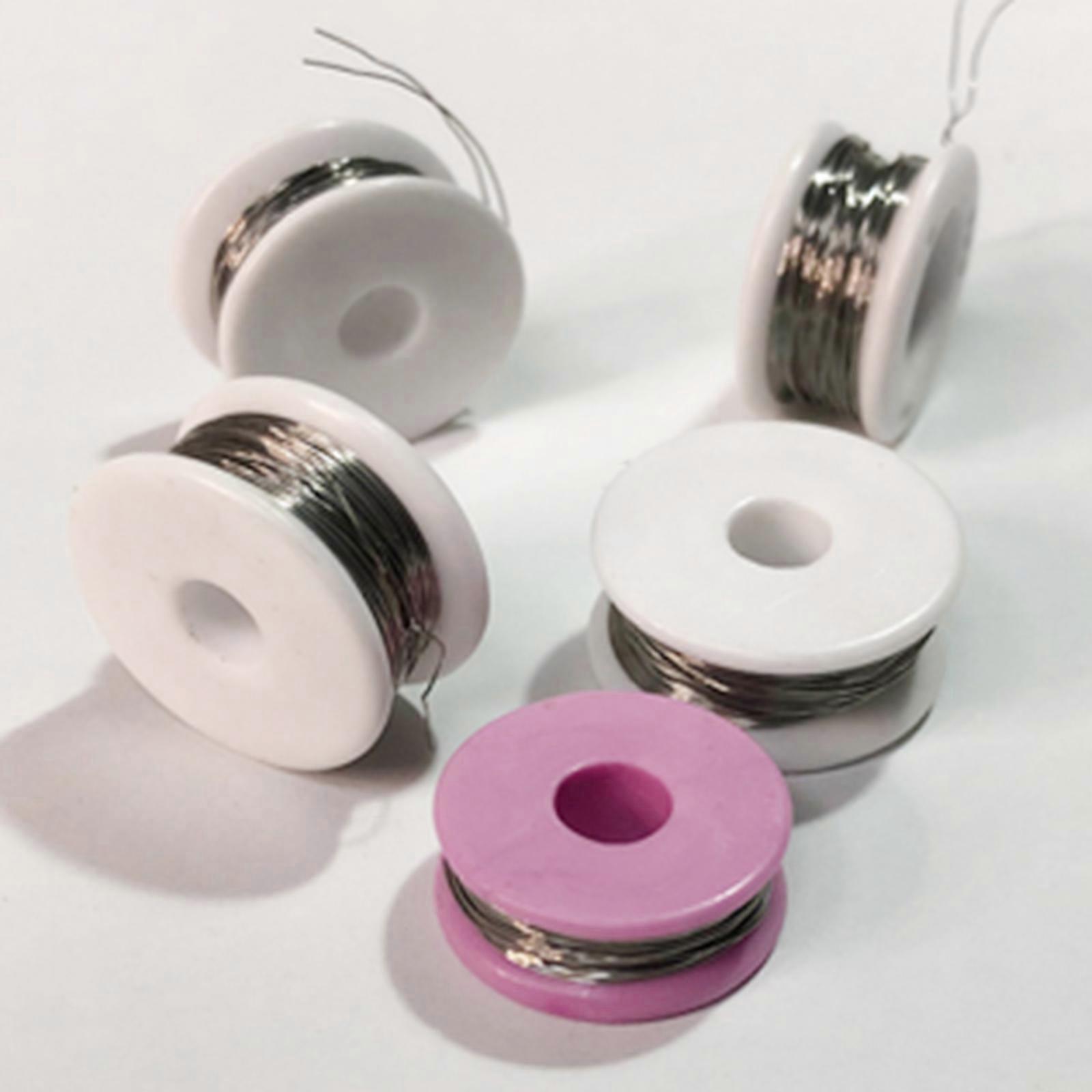 0.25mm Diameter Heating Resistors Wire Wrapping Nichrome Resistance ...