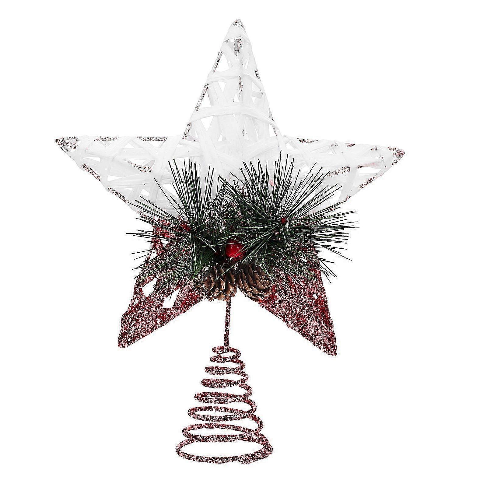 Xmas Tree Star Christmas Tree Topper Star Xmas Decoration Desktop ...