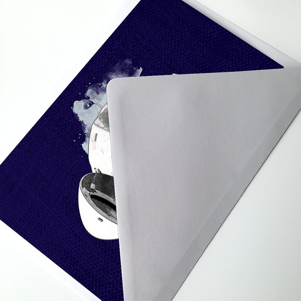 NASA SpaceX Dragon Capsule Docking Greeting Card | Fruugo UK