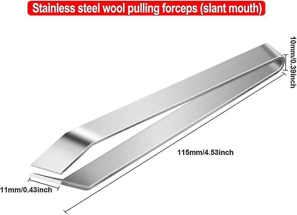 Fish Bone Tweezers Stainless Steel Bone Pliers Removal Tool For ...