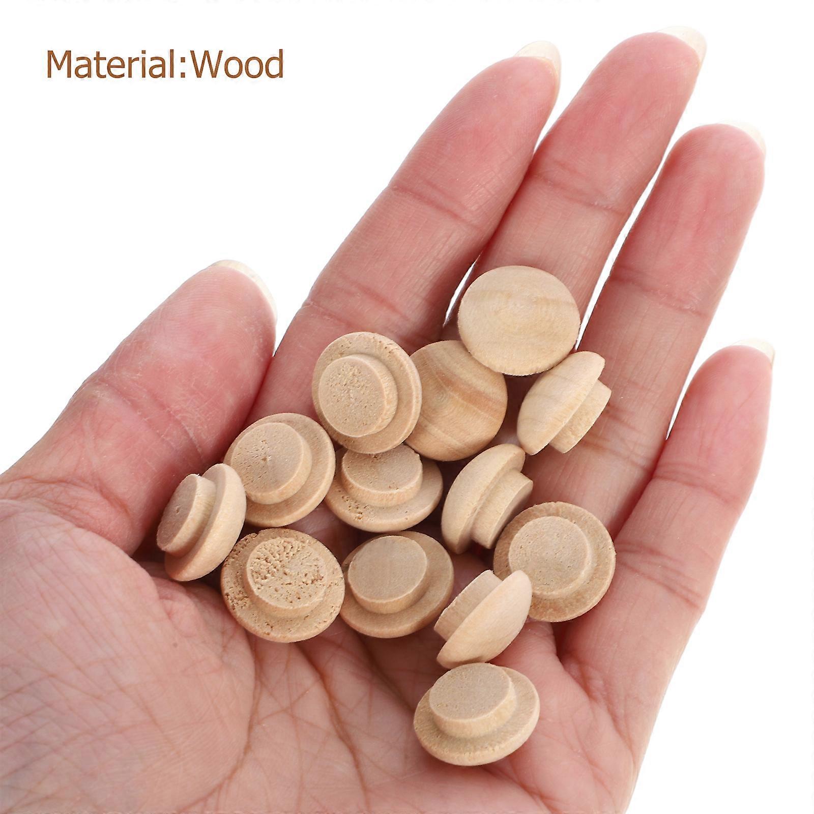 100pcs Furniture Hole Plug 15mm Hole Cover Cap Drill Hole Cover Cap ...