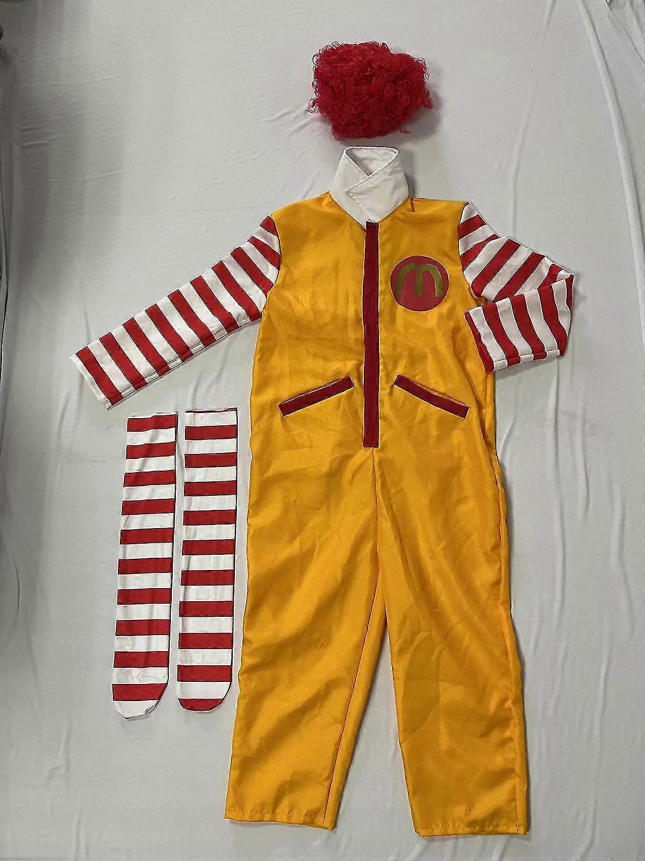 Mcdonald's Cosplay Kostym Halloween Karneval Vuxen | Fruugo SE