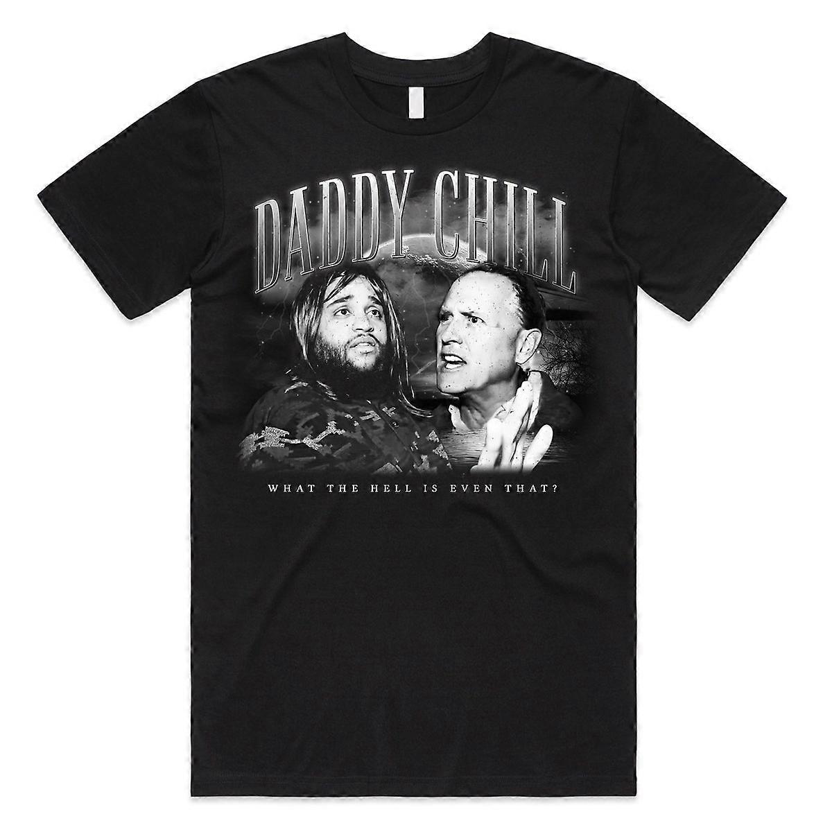 Daddy Chill T-shirt Top Sjov Viral Meme Klassisk Gave Hyldest Retro 90 ...