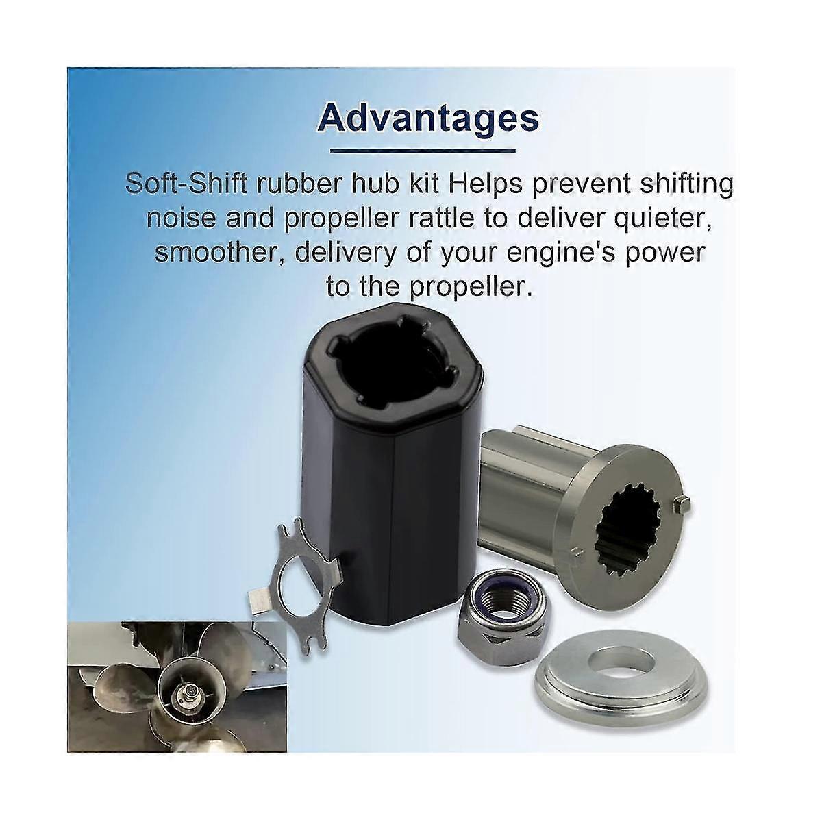 835257q1 - Ii Hub Kit Replacement For Mercury 135-300 Mercruiser Alpha ...