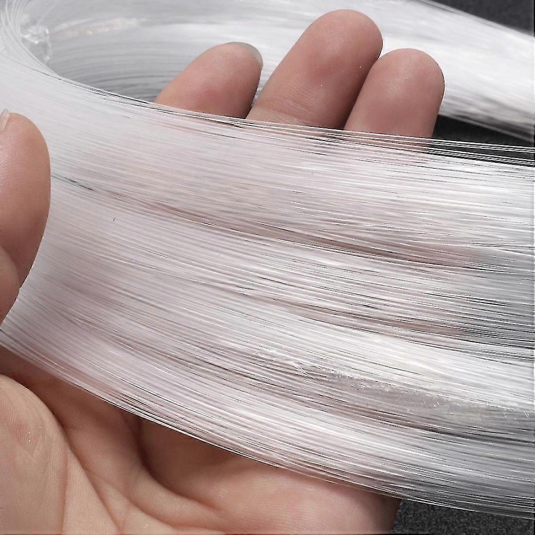 0.75mm 300m/roll Pmma Plastic End Glow Fiber Optic Cable For Star Sky ...