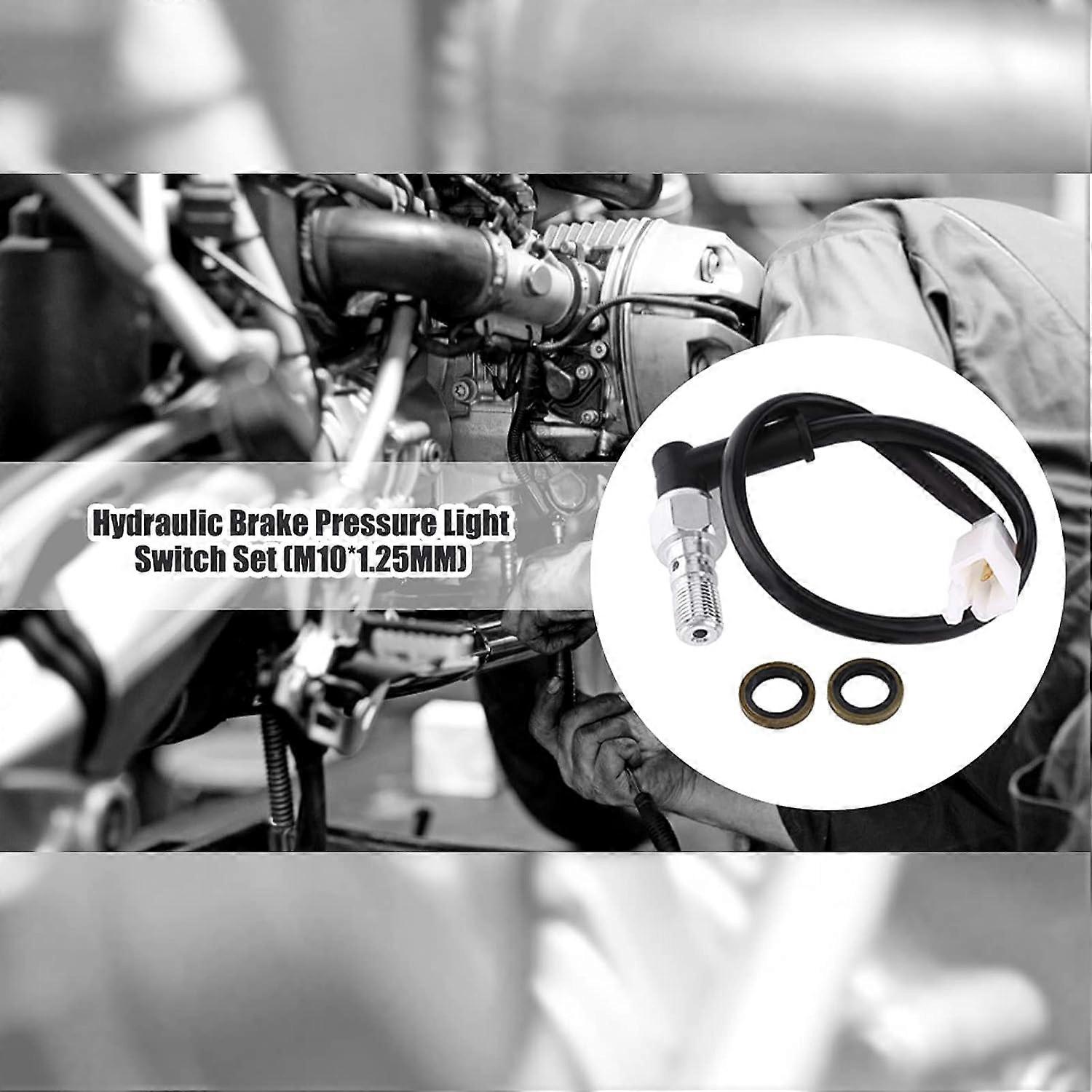 Motorcycle Brake Light Switch Universal Motorcycle Hydraulic Brake ...