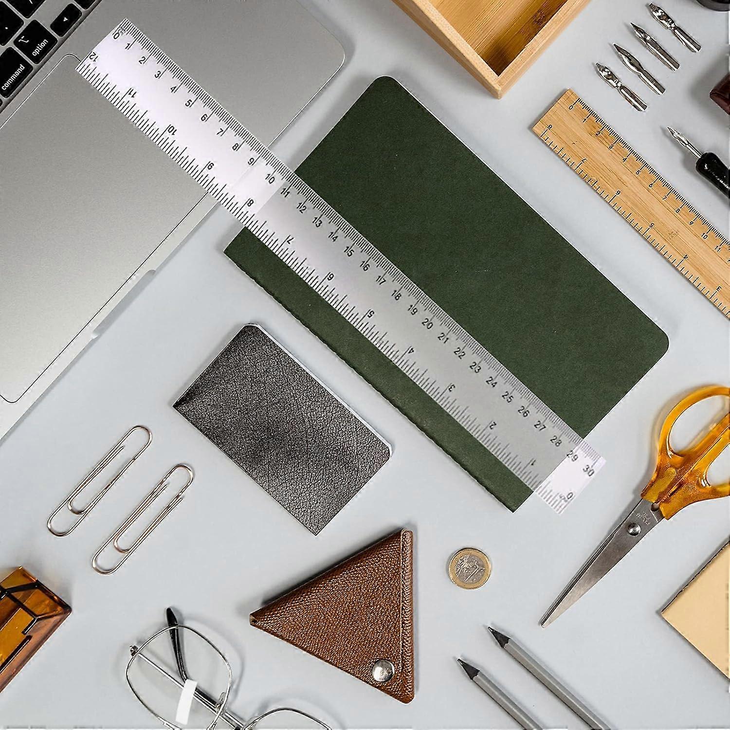 30cm Ruler Multipack Clear Ruler Plastic Rulers 12In Shatter Resistant ...