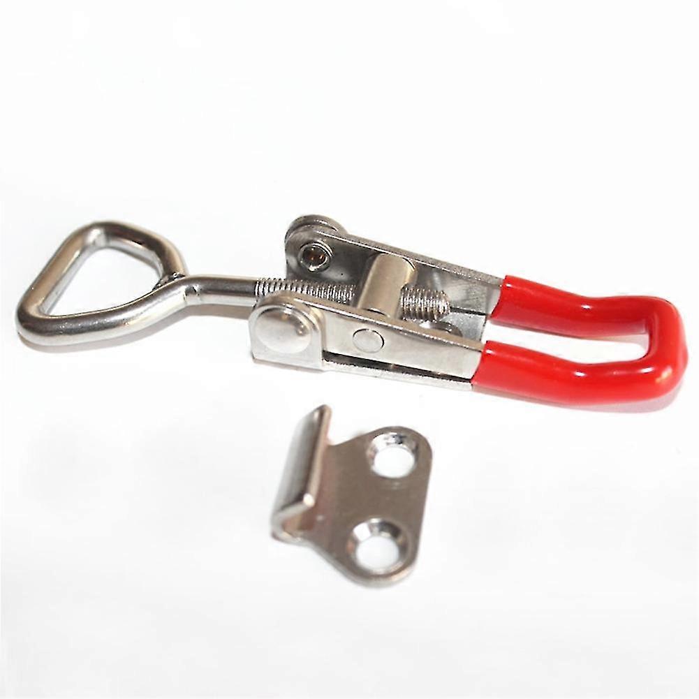 Stainless Steel Adjustable Pull Toggle Latch Lever Bolt Locking Clasp ...