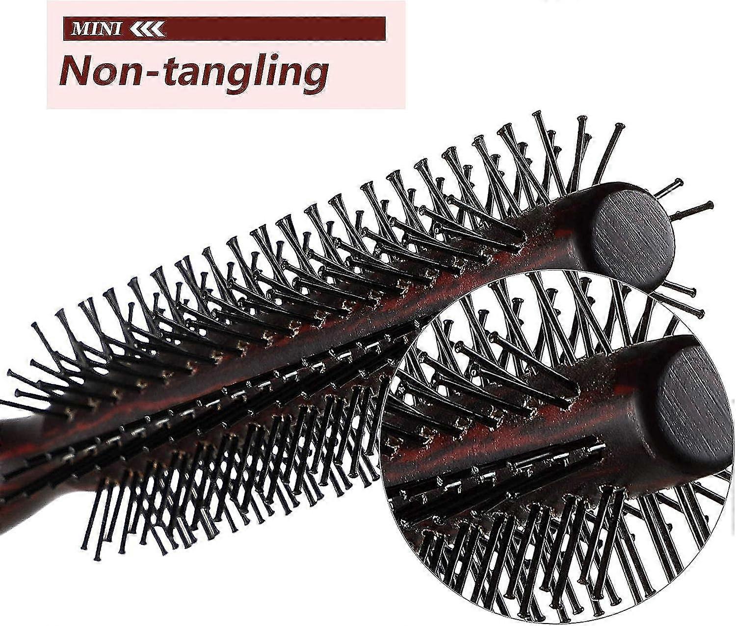 Small Round Brush For Short Hair - 1 Inch Styling Hair Brush | Fruugo UK